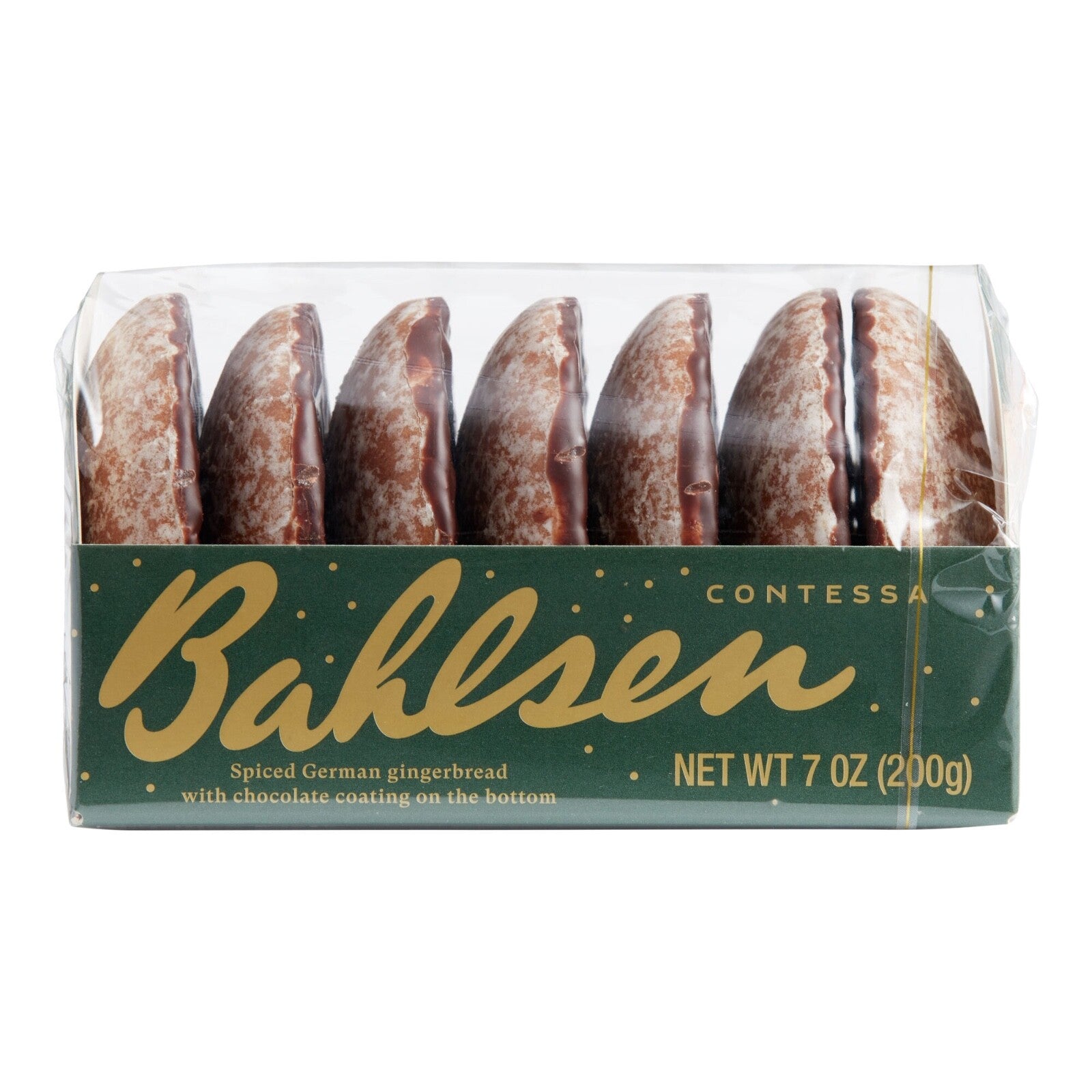 Bahlsen Contessa Lebkuchen German Spiced Gingerbread Chocolate Cookie ...